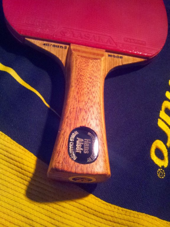 VENDO - Stiga Hans Alser all con gomme originali | Tennis-Tavolo.com